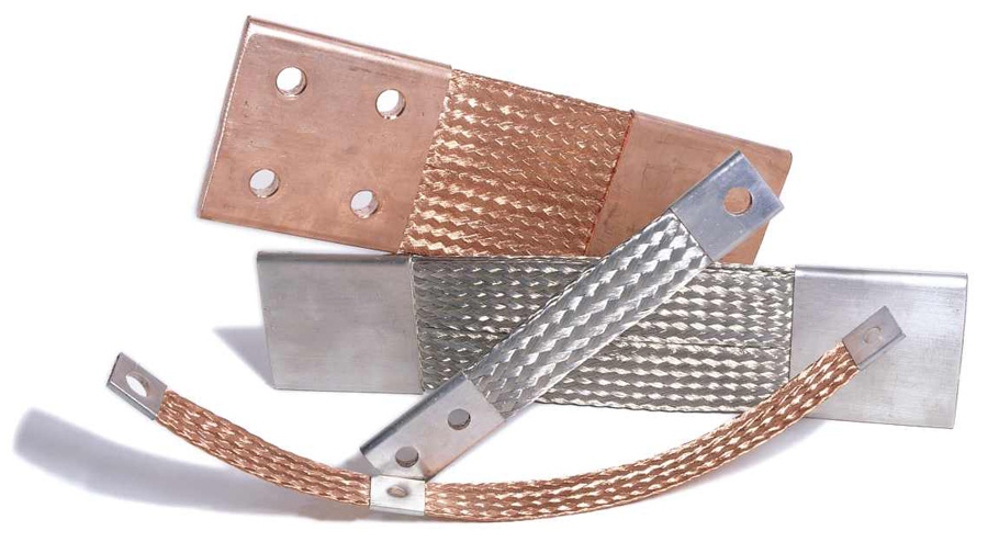 Flexible copper connectors - Copper braided conectors